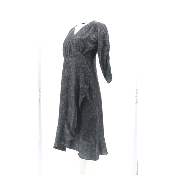 STYLELIST | Dresses | Stylelist Micaela Plus Printed Faux Wrap Dress ...